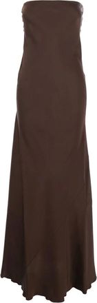Forte_Forte Femme, Robes, Brun, Taille: 40 FR Robe Maxi Bustier