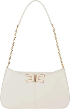 Elisabetta Franchi Femme, Sacs, Beige, Taille: ONE Size Mini Sac Bandouli&egrave;re