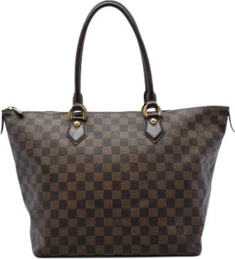 Louis Vuitton Pre-owned Saleya MM - Femme - Pre-owned - Brun - Taille: ONE Size