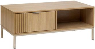 5five Simply Smart 5five Simply Smart - Table Basse Avec Tiroir Tasso 100cm Naturel