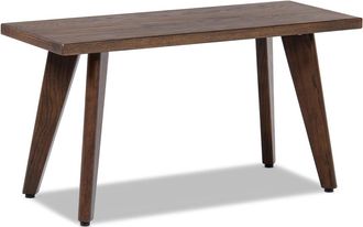 Jennifer Taylor Home Capri Esszimmerbank aus massivem Eichenholz, 90,2 cm, Rot