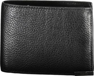 Calvin Klein Homme, Accessoires, Noir, Taille: ONE Size Portefeuille Homme Noir Rfid Zip Pi&egrave;ce