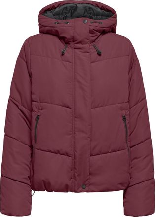 Only Damen Onlmaggi Life Short Puffer Cc OTW, Cabernet, x_s