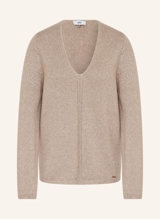 Cinque Cinque Pullover Cijuny Mit Glitzergarn braun