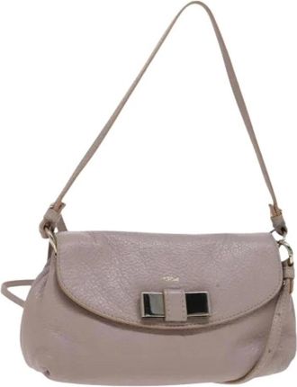 Chlo&eacute; Sac bandouli&egrave;re Pre-owned - Femme - Pre-owned - Beige - Taille: ONE Size