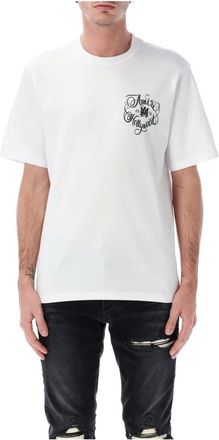 Amiri Homme, Tops, Blanc, Taille: XL Hollywood Tee