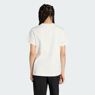 adidas T-Shirt LOCKER GESCHNITTENES FLORAL GRAFIK T-SHIRT 2 (1-tlg)