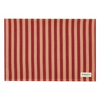 Gabrielle Paris Set de table &agrave; rayures Garance Gabrielle Paris