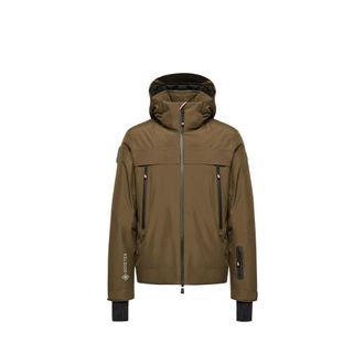 Moncler Moncler Balmhorn Hooded Gore-tex Insulated Ski Jacket, Men, Green, Size: 0