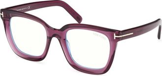 Tom Ford Ft5880-B - - Accessories - unisex - Lila - 51 MM