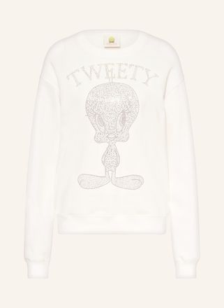 Princess Goes Hollywood Princess Goes Hollywood Sweatshirt Tweety Mit Schmucksteinen weiss