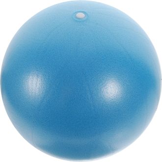 Cabilock Kleiner Pilates Ball Gymnastikball aus Rutschfestem PVC mit Pumpe für Core Training Yoga Fitness und Physiotherapie zu Hause Stabil und Tragbar in Bla