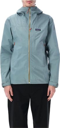 Patagonia Homme, Vestes, Bleu, Taille: S Veste de pluie Boulder Fork