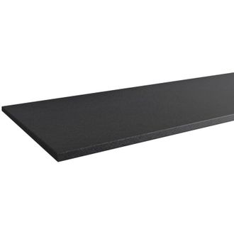 Fackelmann Oxford Waschtisch Platte Schwarz Schieferstruktur