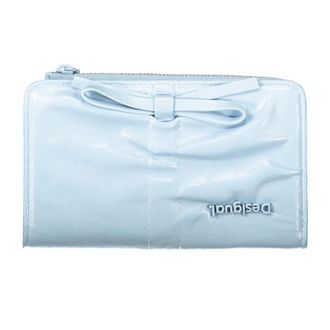 Desigual Femme, Accessoires, Bleu, Taille: ONE Size Emma 2.0 Rhodium Card Wallet