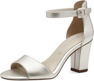 Tamaris Femme Damen 1-28096-42 Sandale &agrave; Talon, Champagne, 42 EU