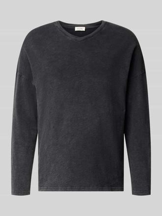 American Vintage Longsleeve mit &uuml;berschnittenen Schultern Modell SONOMA