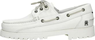 Tommy Hilfiger Homme, Chaussures, Blanc, Taille: 43 EU Sailor Chaussures