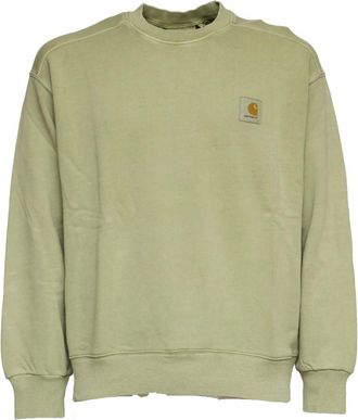 Carhartt Work in Progress Homme, Sweatshirts et sweats &agrave; capuche, Vert, Taille: M SweaT-shirt &agrave; manches longues