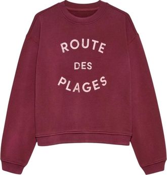 Alchemist Femme, Sweatshirts et sweats &agrave; capuche, Rouge, Taille: 40 FR Isla Sweater