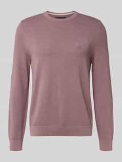 Marc O'Polo Regular Fit Strickpullover aus reiner Baumwolle