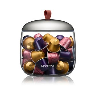 Nespresso LUME Mia Kapseldispenser | Elegante Aufbewahrung Kaffeekapseln | Fassungsvermögen ca. 60 Kapseln