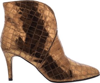 Toral Shoes Stiefel - Dames TL-12804 Metallic Bronze - Gr. 41 (EU) - in Gunmetal - f&uuml;r Damen