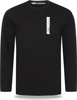 Puma Workwear Advanced Collection - Pull à manches longues pour homme - Poche poitrine et poche utilitaire sur lépaule - Tissu résistant et respirant - Pou
