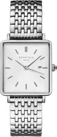 Rosefield Uhr - Damenuhr Boxy - Gr. unisize - in Silber - für Damen