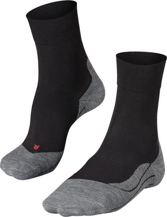 Falke Herren Laufsocken RU4 Endurance M So Baumwolle Funktionsmaterial antiblasen 1 Paar, Schwarz Black-Mix 3010, 39-41