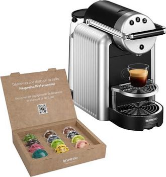 Nespresso Professionnel - Machine &agrave; Caf&eacute; Zenius pour Capsules - Capsules Offertes - Adapt&eacute;e aux Professionnels