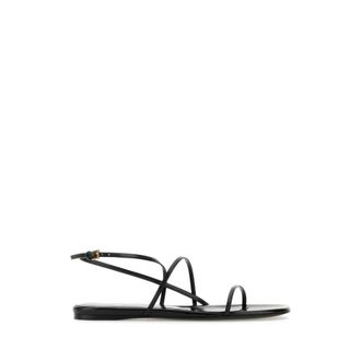 Khaite Femme, Chaussures, Noir, Taille: 36 EU Loop Sandal