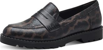 Tamaris Damen Slipper Vegan; LEOPARD, EU 39
