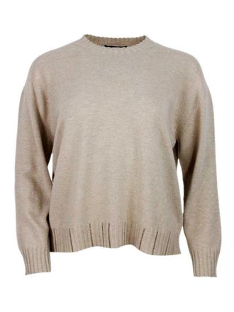 Fabiana Filippi Pull Col Rond - Beige