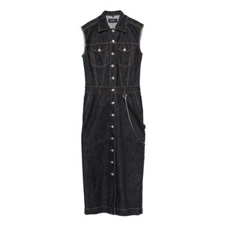 Sportmax Damen, Kleider, Blau, 2XSGr&ouml;&szlig;e