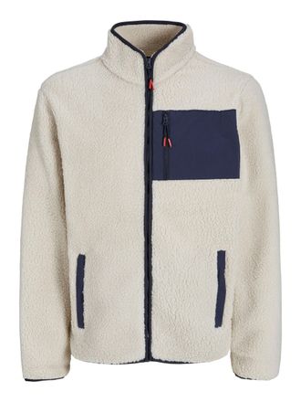 Jack & Jones Herren Jjthatcher Fleece Jacket, Moonbeam, x_l
