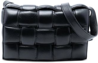 Bottega Veneta Hobo Bags - Nappa Intrecciato Padded Cassette Crossbody - Gr. unisize - in Schwarz - f&uuml;r Damen