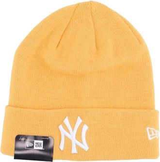 New Era MLB League Essential Cuff Beanie - - Accessories - Herren - Gelb - ONE SIZE