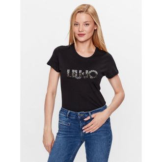Liu Jo T-Shirt WF3085 J6308 Schwarz Regular Fit