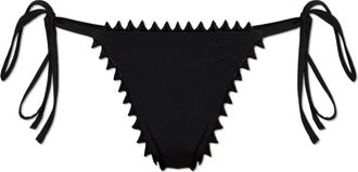 Jacquemus Femme, Maillots de bain, Noir, Taille: 38 FR Bas de bikini Picot