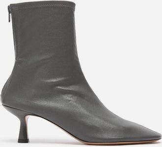 Arket Sock Boot Aus Leder -Grau