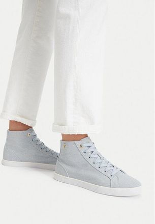 Tommy Hilfiger Sneakers Th Chic Low Profile Mid Cut FW0FW09356 Himmelblau