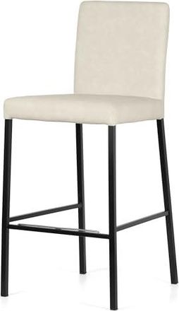 Connubia Barhocker Garda starr Struktur schwarz matt Sitz Hanf