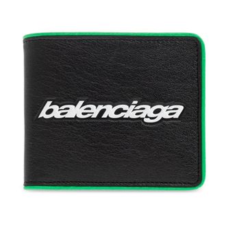 Balenciaga Biker Square Folded Wallet - - Accessories - Herren - Schwarzk - ONE SIZE