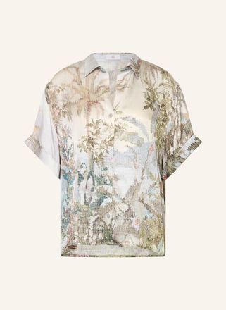 Riani Riani Satinbluse beige