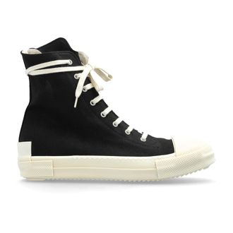 Rick Owens Homme, Chaussures, Noir, Taille: 44 EU Baskets montantes Sneaks