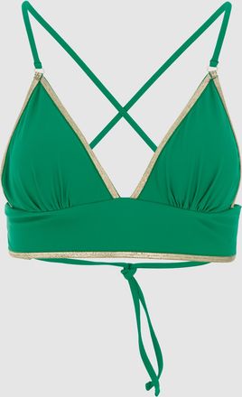 La Nouvelle Haut de Maillot Ambre Green Beach