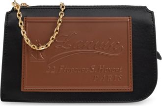 Lanvin Femme, Sacs, Brun, Taille: ONE Size Compagnon Shoulder Bag