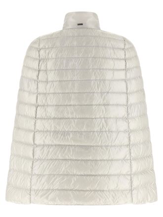Herno Womens Gray Polyamide Full-Length Jacket Clothing