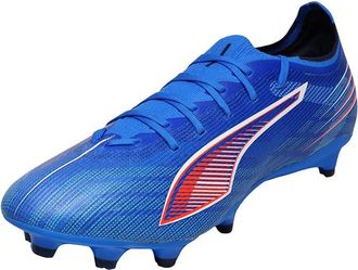 Puma Unisex 6 Match FG/AG Fu&szlig;ballschuh, Ultra Blue White-Glowing Red, Gr&ouml;&szlig;e 47, Ultra Blau PUMA Wei&szlig; Leuchtend Rot, 48.5 EU